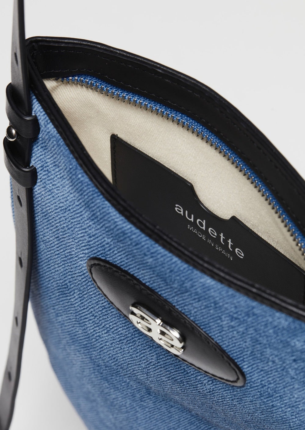 Bellatrix - Suede Denim & Black